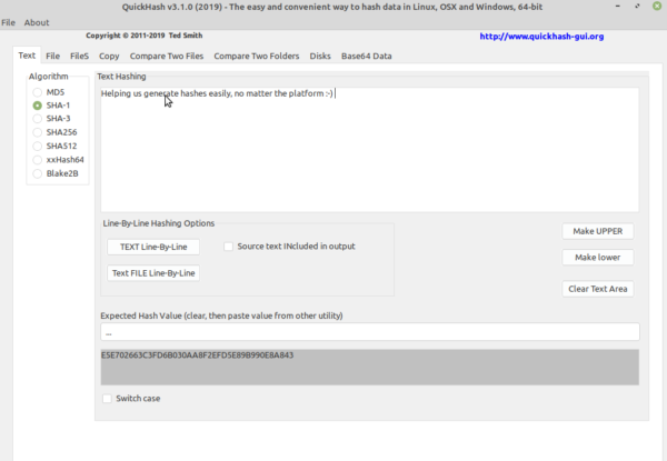 quickhash-homepagegraphic | QuickHash GUI