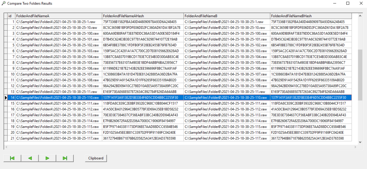 Untitled | QuickHash GUI
